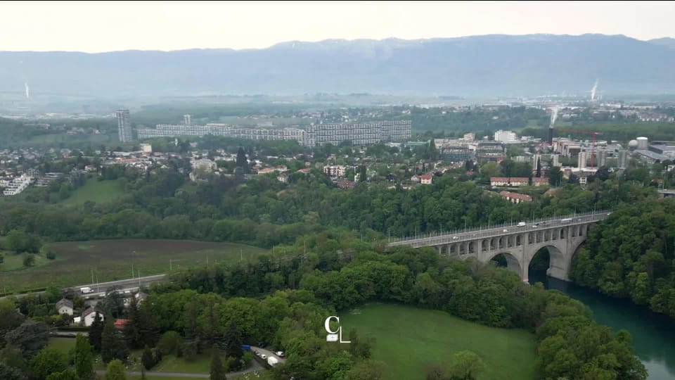 À la découverte du Pont Butin, le plus grand pont du canton de Genève ...