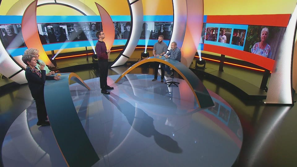 Christine et Ruth VS Josselin et Michel - C'est ma question - Play RTS