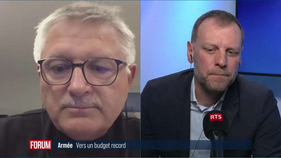 Le coût de l'armée en Suisse: débat entre Charles Juillard et Fabien ...