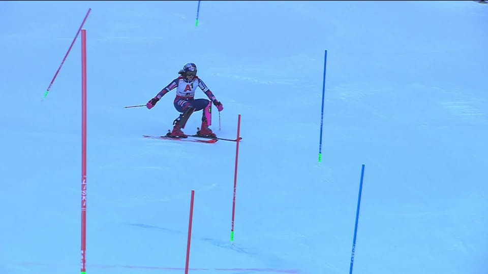 Ski alpin - Semmering (AUT), slalom dames, 1re manche: Zrinka Ljutic ...