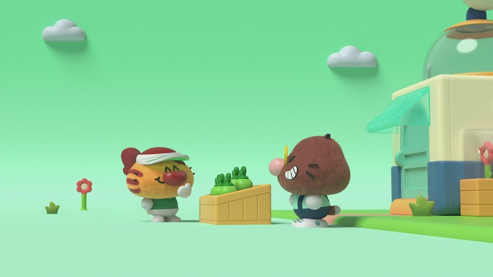 Saison 2 (67/78) - La guerre des pommes (Episode 267 - Saison 2) - Oggy ...
