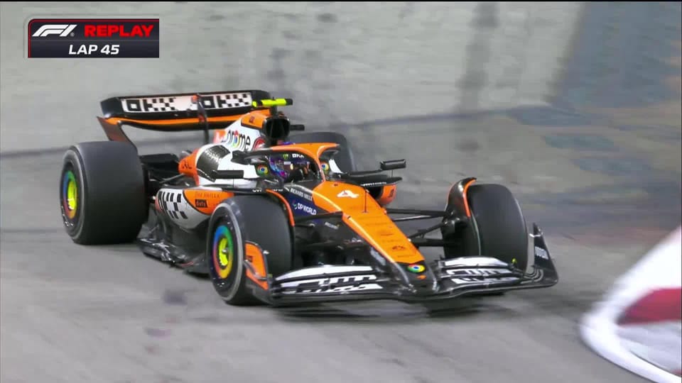 F1, GP de Singapour: Lando Norris (GBR) remporte le GP de Singapour et fait pression sur ...