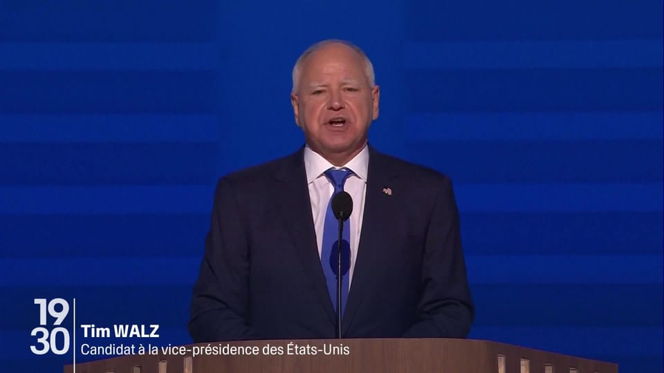 Tim Walz, candidat démocrate à la vice-présidence, cultive l'image du ...
