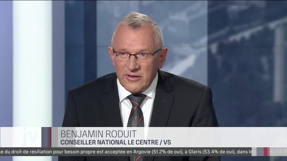 Benjamin Roduit (Centre/VS): "On va encore plus dissuader les ...