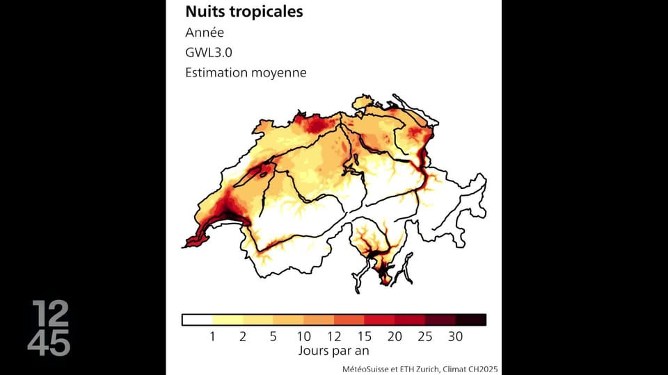 Le climat en Suisse devient plus chaud, plus sec et plus imprévisible ...