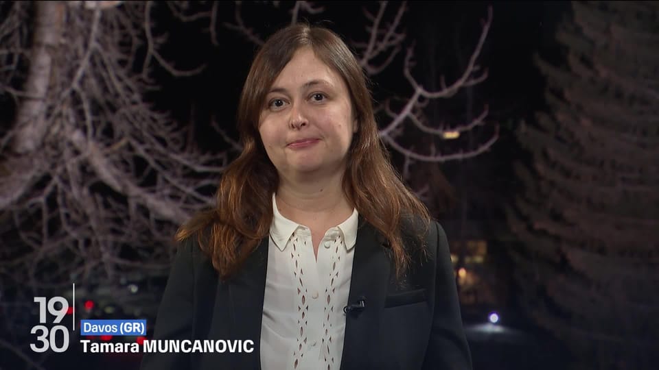 Volodymyr Zelensky en visite à Davos : les précisions de la journaliste Tamara Muncanovic ...