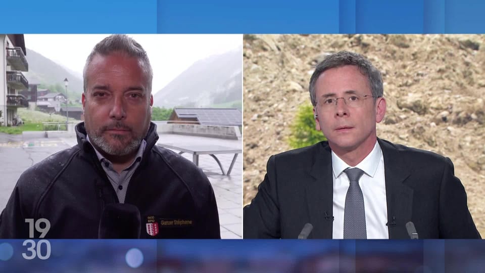 Interview du conseiller d'Etat valaisan Stéphane Ganzer - 19h30 - Play RTS