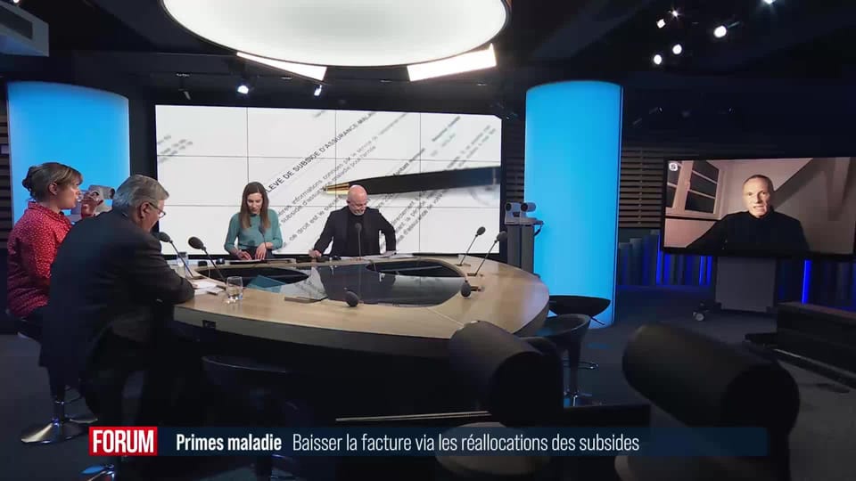 Baisser la facture de l’assurance maladie via la réallocation des subsides: débat entre Laurent ...