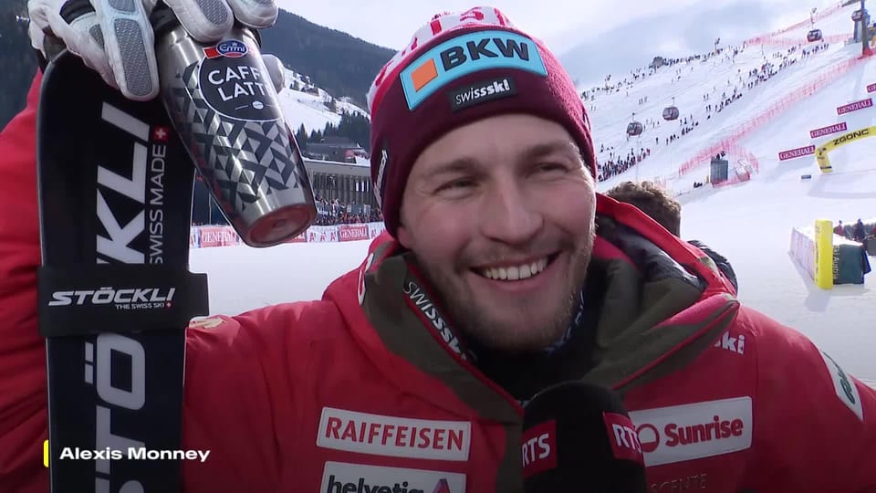 Alexis Monney (SUI) revient sur la descente de Saalbach (AUT) - Ski ...