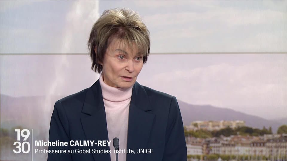 Entretien avec Micheline Calmy-Rey, ancienne conseillère fédérale et ...