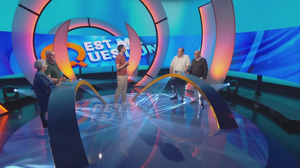Anne Christel et Clive VS Michel et Yvan - C'est ma question - Play RTS