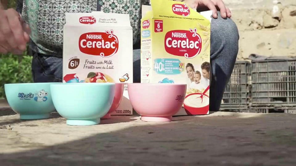 Nestlé: trop de sucre pour certains enfants - Signé - A bon entendeur ...