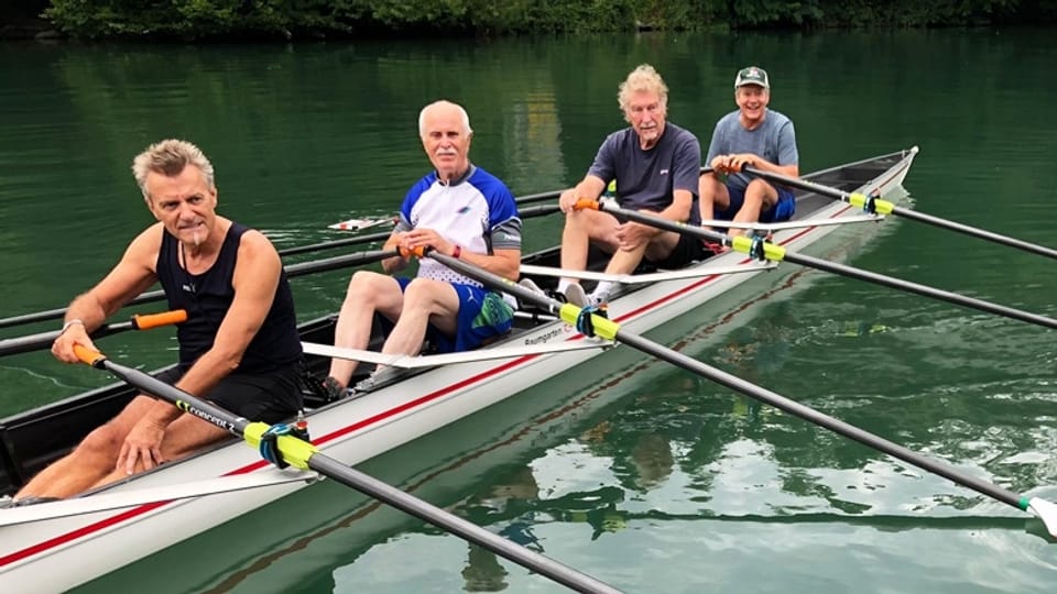 Senioren rudern über den Ozean - Vier Rentner im Ruderboot, 4500 ...