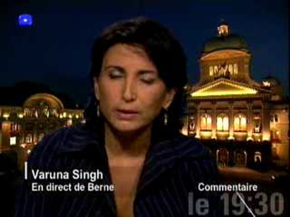 19h30 - Budget défense: explications de Varuna Singh sur la position du Conseil national - Play RTS