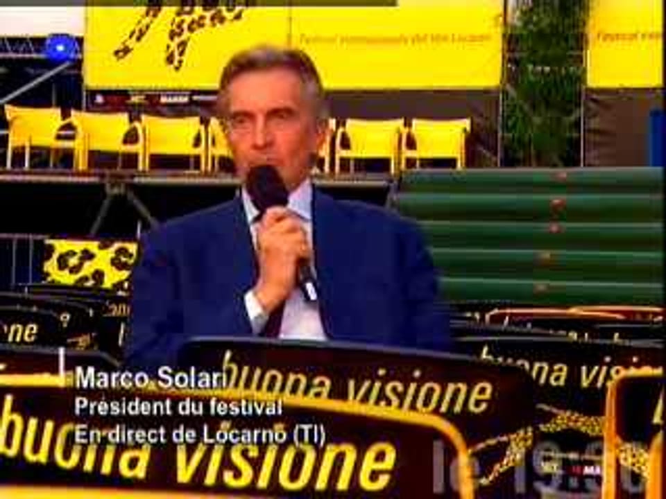 19h30 - Festival international du film: entretien avec Marco Solari ...