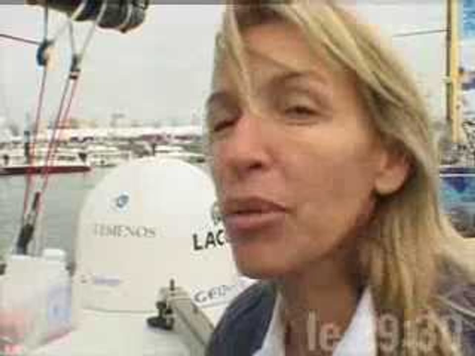 19h30 - Vendée Globe: interview de Michèle Paret, fiancée du marin ...