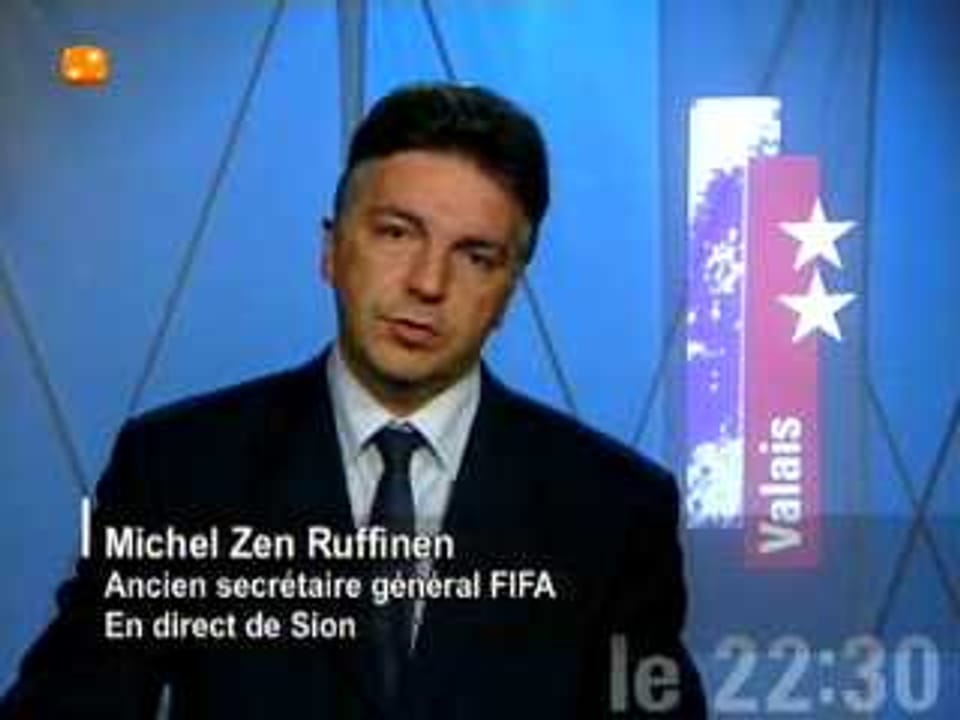Journal de la nuit - Football/Suisse-Turquie: interview de Michel Zen ...