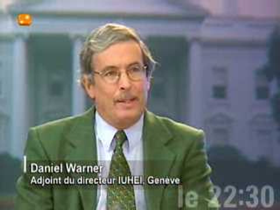 Journal de la nuit - USA/Plamegate: analyse de Daniel Warner, Directeur ...