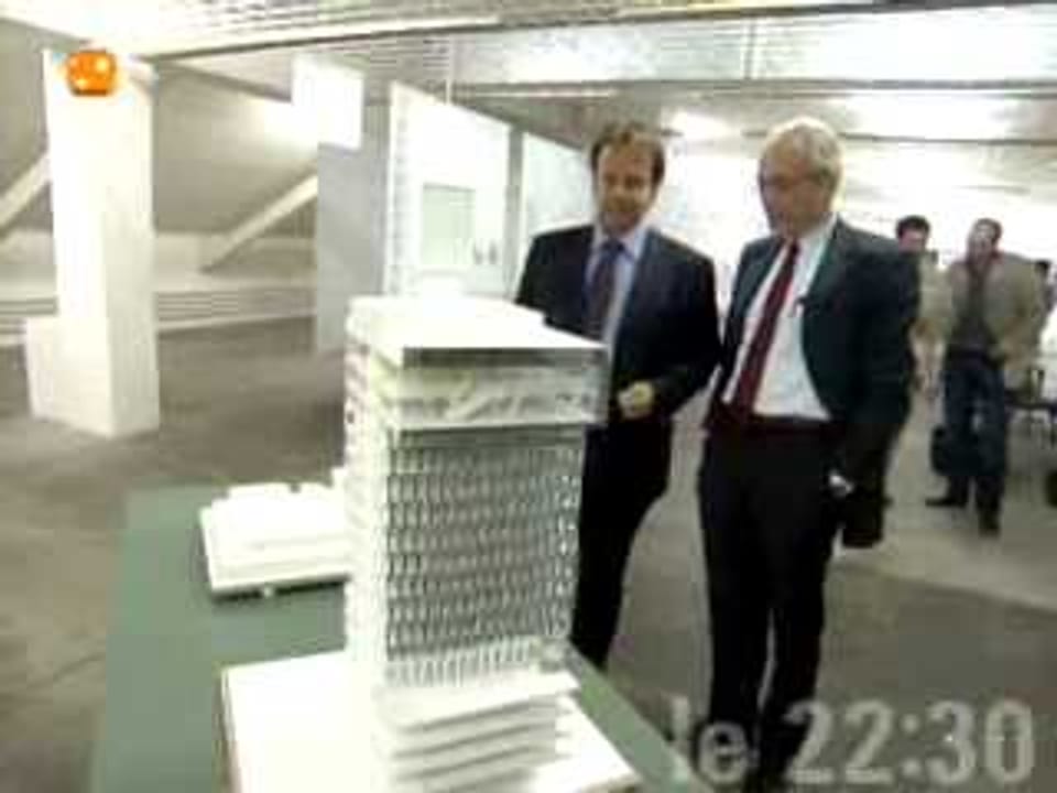 Journal de la nuit - GE: la TSR présente le projet de rénovation de sa ...