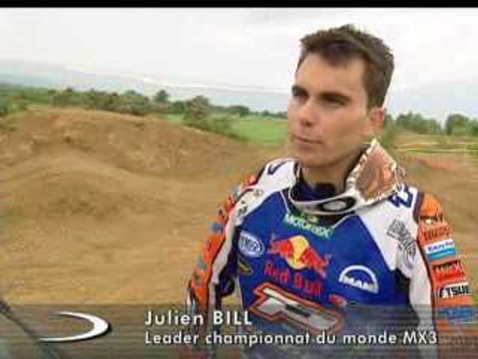 Sport dimanche - Motocross: le Genevois Julien Bill en tête du ...