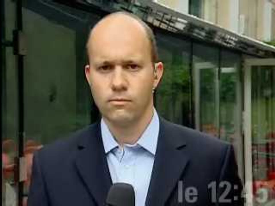 12h45 - Discours d'adieux de Ruth Metzler: duplex avec Pierre Gobet ...