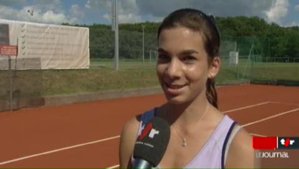 19h30 - Portrait de Gaëlle Rey, espoir du tennis suisse - Play RTS