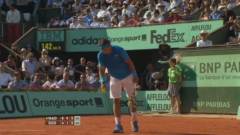 Tennis / Roland Garros (1/4): Nadal - Soderling. Soderling s'accroche ...