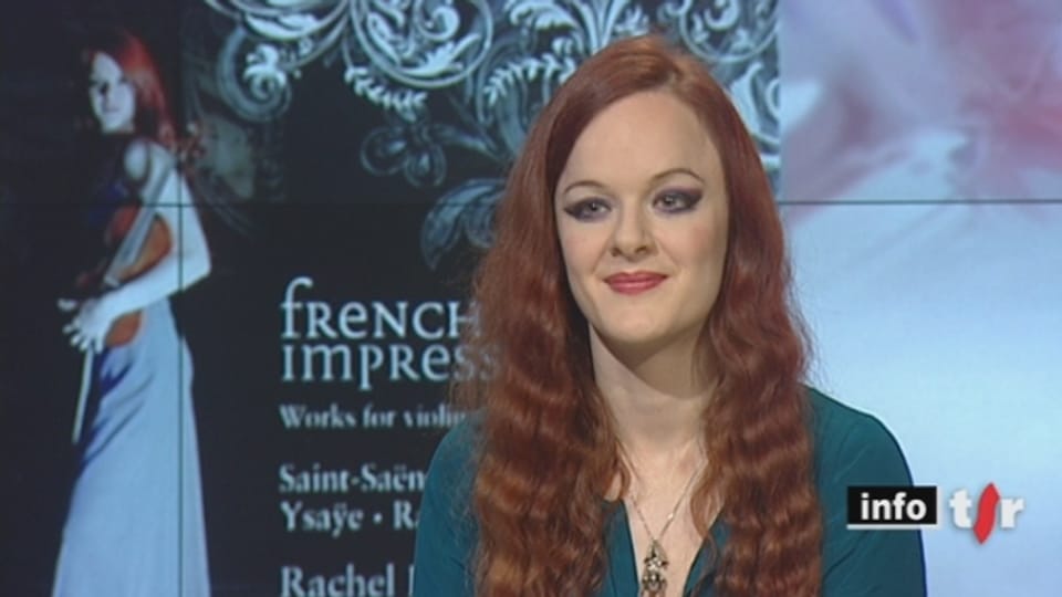 12h45 - L'invitée culturelle: Rachel Kolly d'Alba, violoniste - Play RTS
