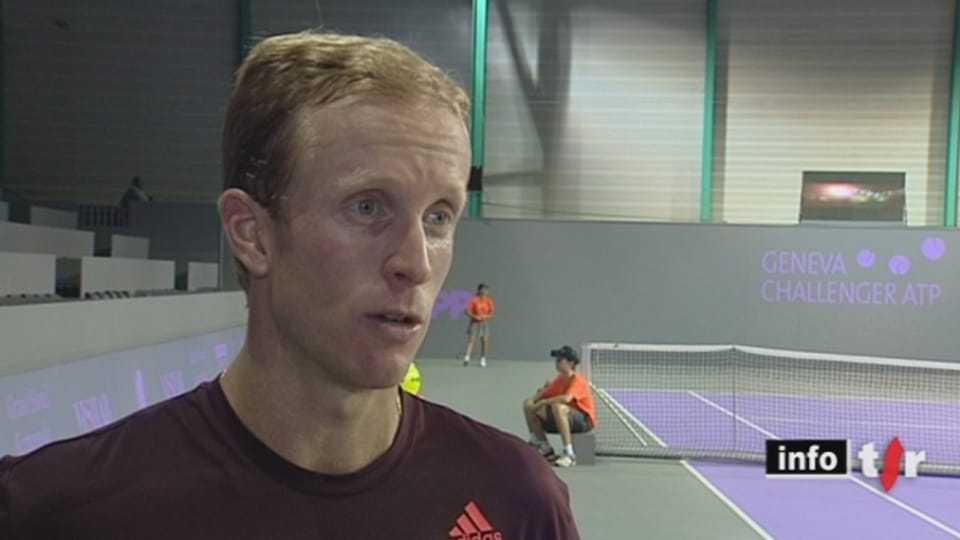 12h45 - Tennis/Tournoi Challenger de Genève: portrait de Stéphane Bohli ...