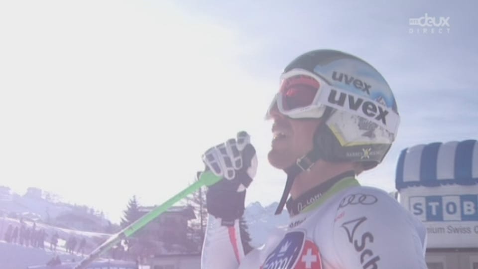 Ski alpin - Descente messieurs. L'Autrichien Hannes Reichelt (no 17 ...