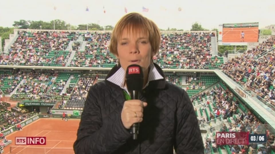 12h45 - Tennis / Roland-Garros: le point avec Marie-Laure Viola - Play RTS