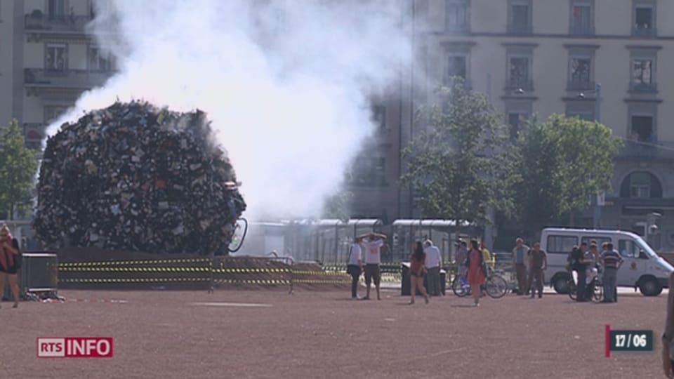 12h45 - La ville de Genève lance une campagne contre les tonnes de ...