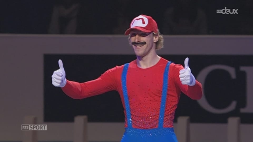 Patinage artistique - Gala final: amusante prestation de Kim Lucine sur ...