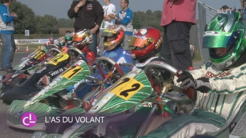 Couleurs locales - VS: au volant de son karting, un jeune prodige de 13 ...