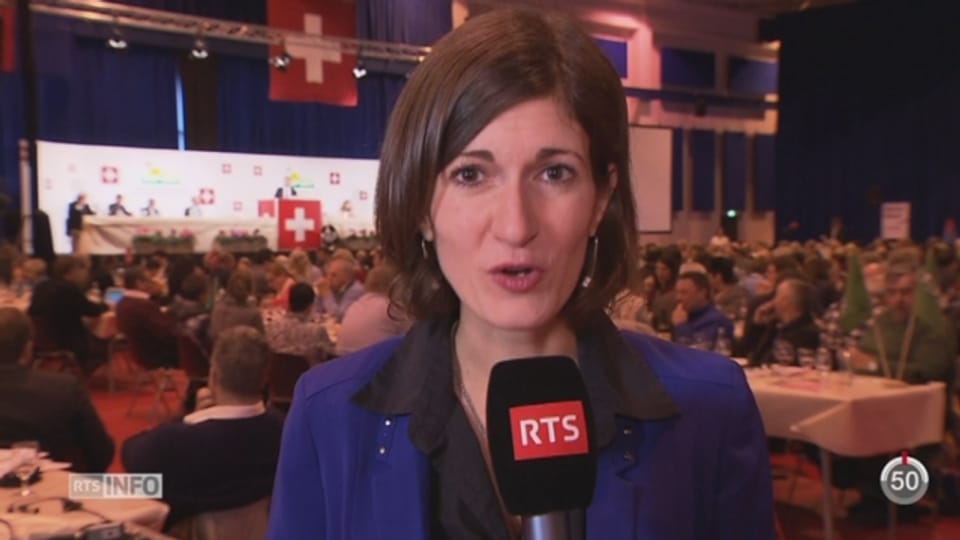 12h45 - Assemblée des délégués de l'UDC: les précisions de Linda ...