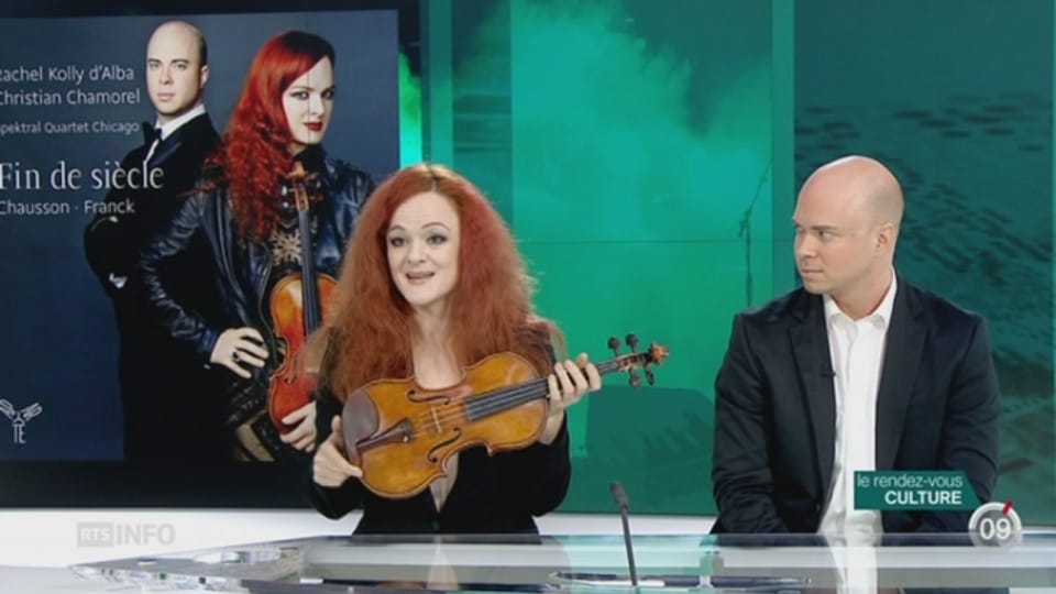 12h45 - Les invités culturels: Rachel Kolly d'Alba et Christian ...