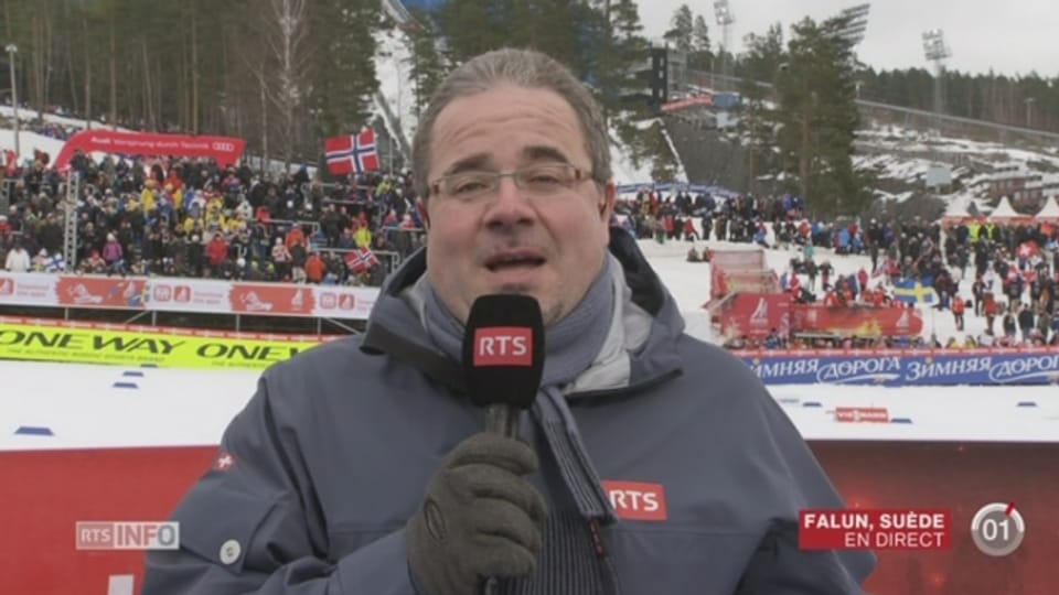 12h45 - Mondiaux de ski de fond: l'analyse de Jean-Marc Rossier, à ...