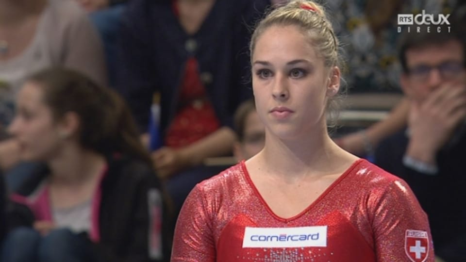 Gymnastique - Berne. Finale par équipes. Giulia Steingruber (SUI) à la poutre - Play RTS