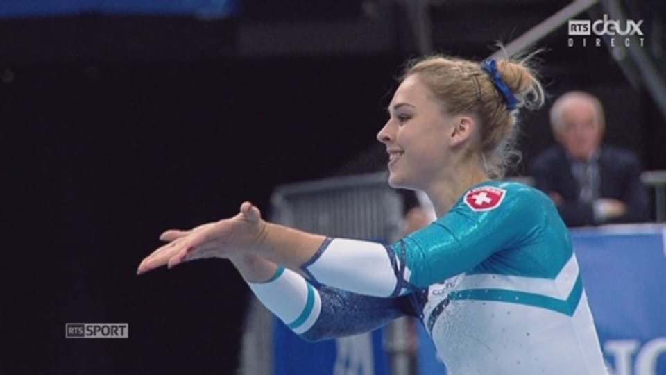 Gymnastique - Finale sol dames: Giulia Steingruber (SUI) gagne un second titre Européen à ...