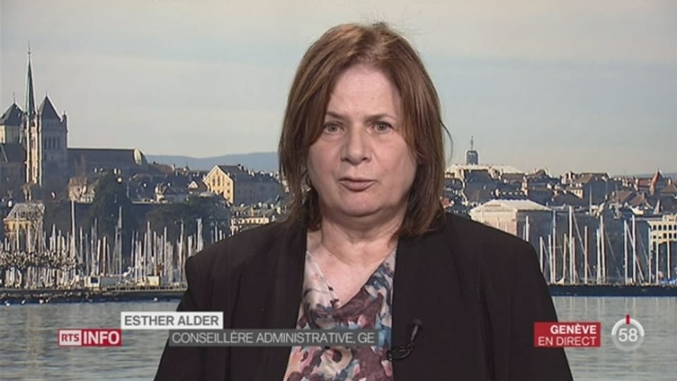 12h45 - GE/Fermeture des abris PC: entretien avec Esther Alder à Genève ...