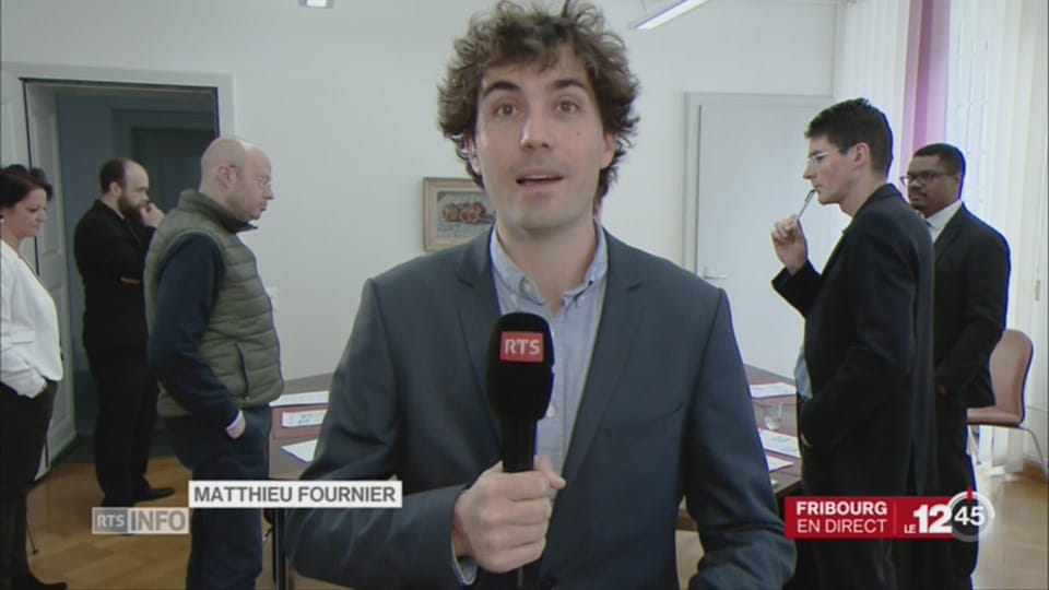 12h45 - Grand Fribourg: duplex avec Matthieu Fournier - Play RTS