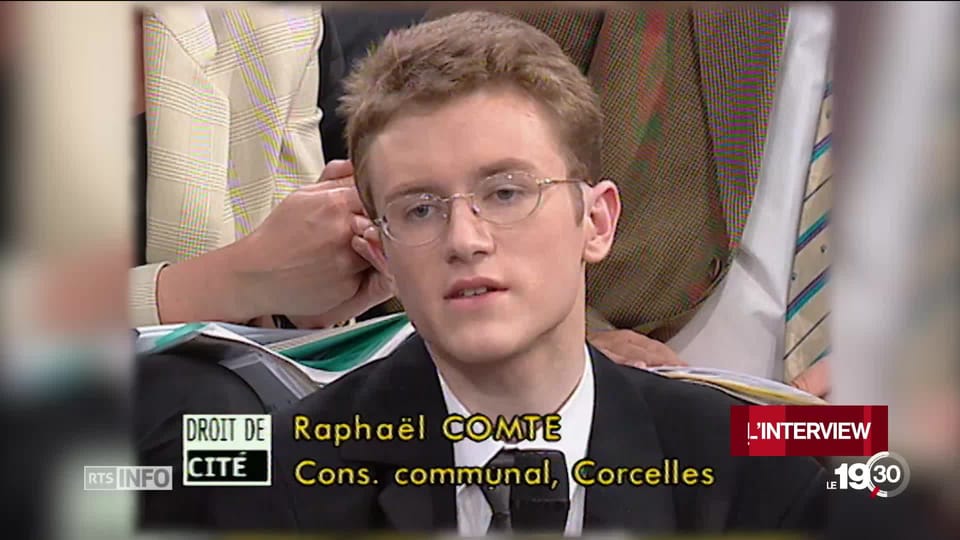 19h30 - Portrait de Raphaël Comte, le libéral radical neuchâtelois ...