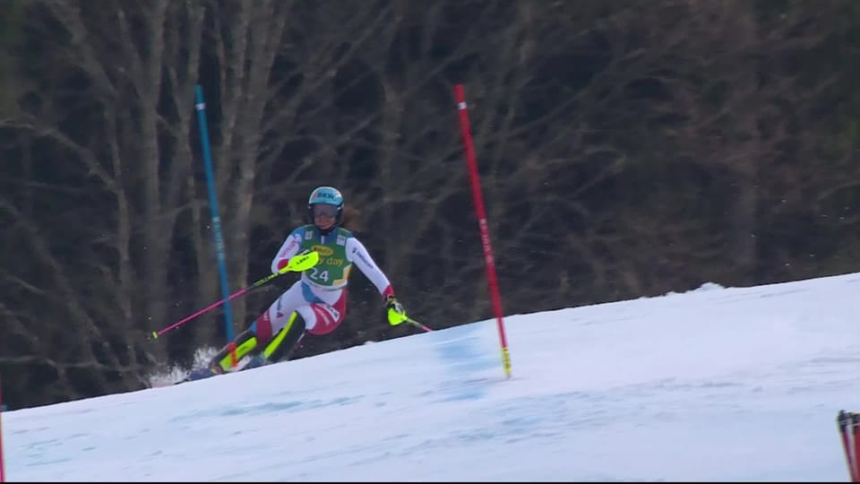 Ski alpin - Kranjska Gora (SLO), slalom dames: top-15 pour Elena ...