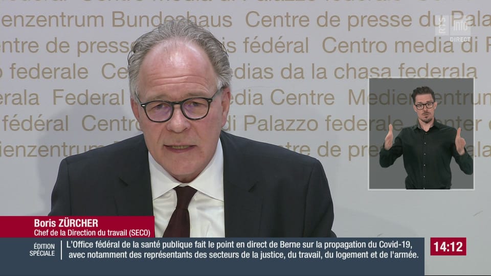 L'actu en vidéo - Boris Zürcher, chef de la direction du travail au ...