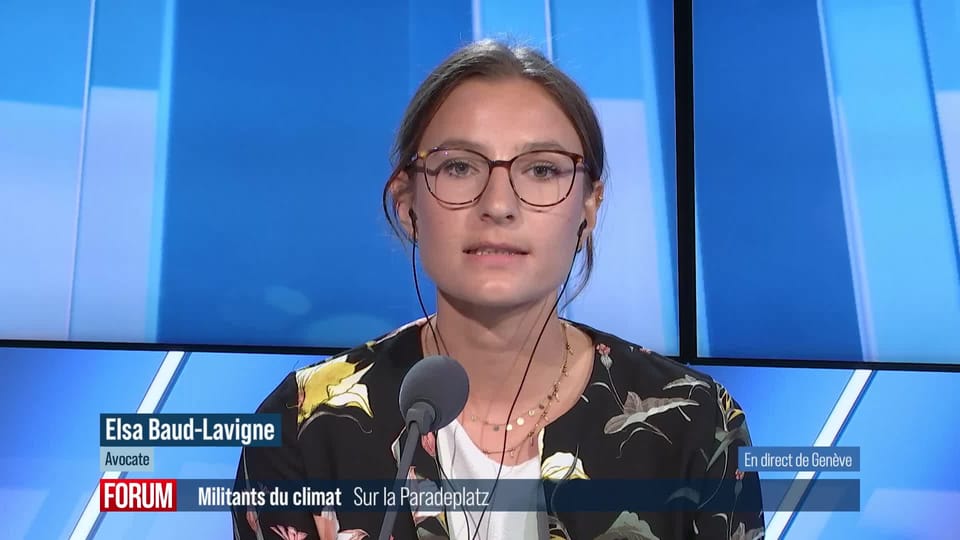 Forum - 200 activistes pour le climat ont occupé la Paradeplatz de ...