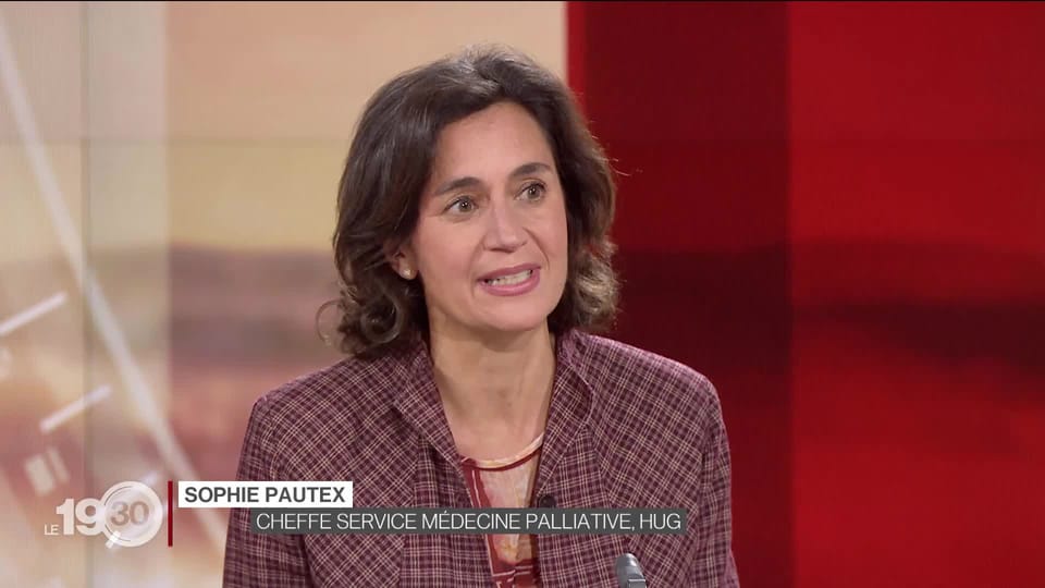 19h30 - Sophie Pautex, cheffe du Service de médecine palliative aux HUG ...