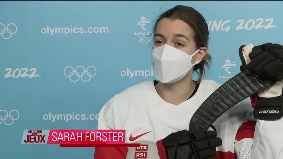 Au coeur des Jeux - JO, Hockey: Interview de Sarah Forster - Play RTS