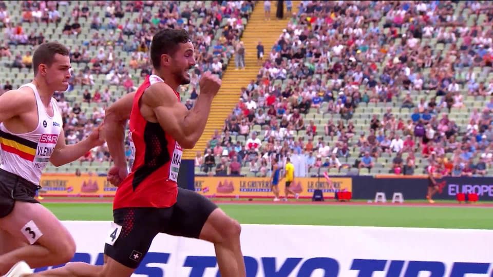 Championnats Européens - Athlétisme, 100m : Pascal Mancini (SUI ...