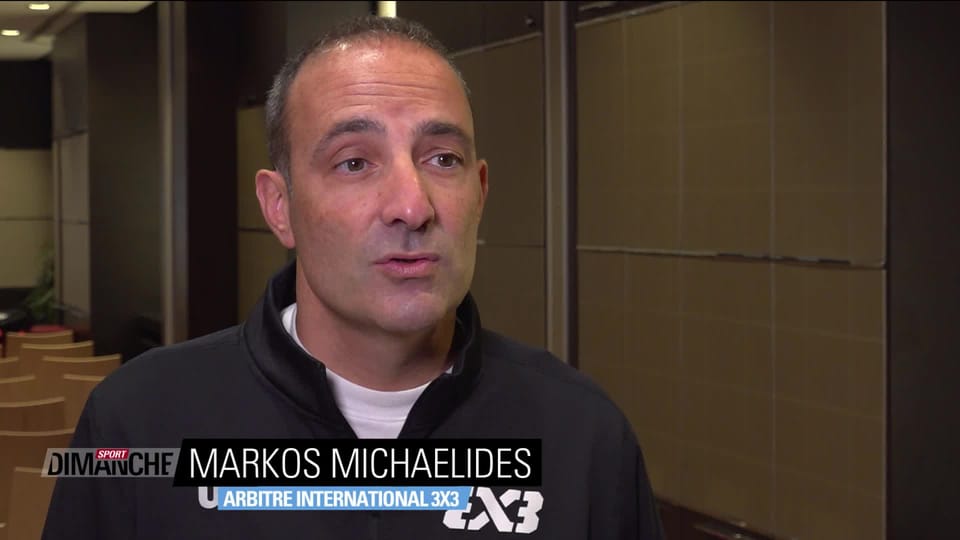 Sport dimanche - Basket 3x3: portrait de Markos Michaelides, un arbitre ...
