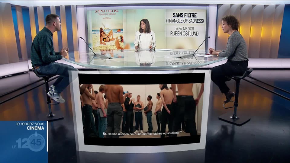 12h45 - Anne Delseth, programmatrice et Alexandre Caporal, journaliste commentent le film "Sans ...